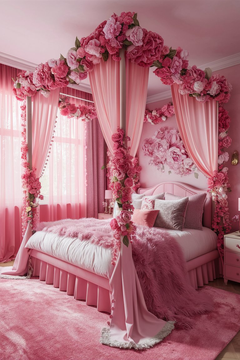 50+ Stunning Pink Bedroom Ideas for a Stylish and Cozy Space - Opps ...