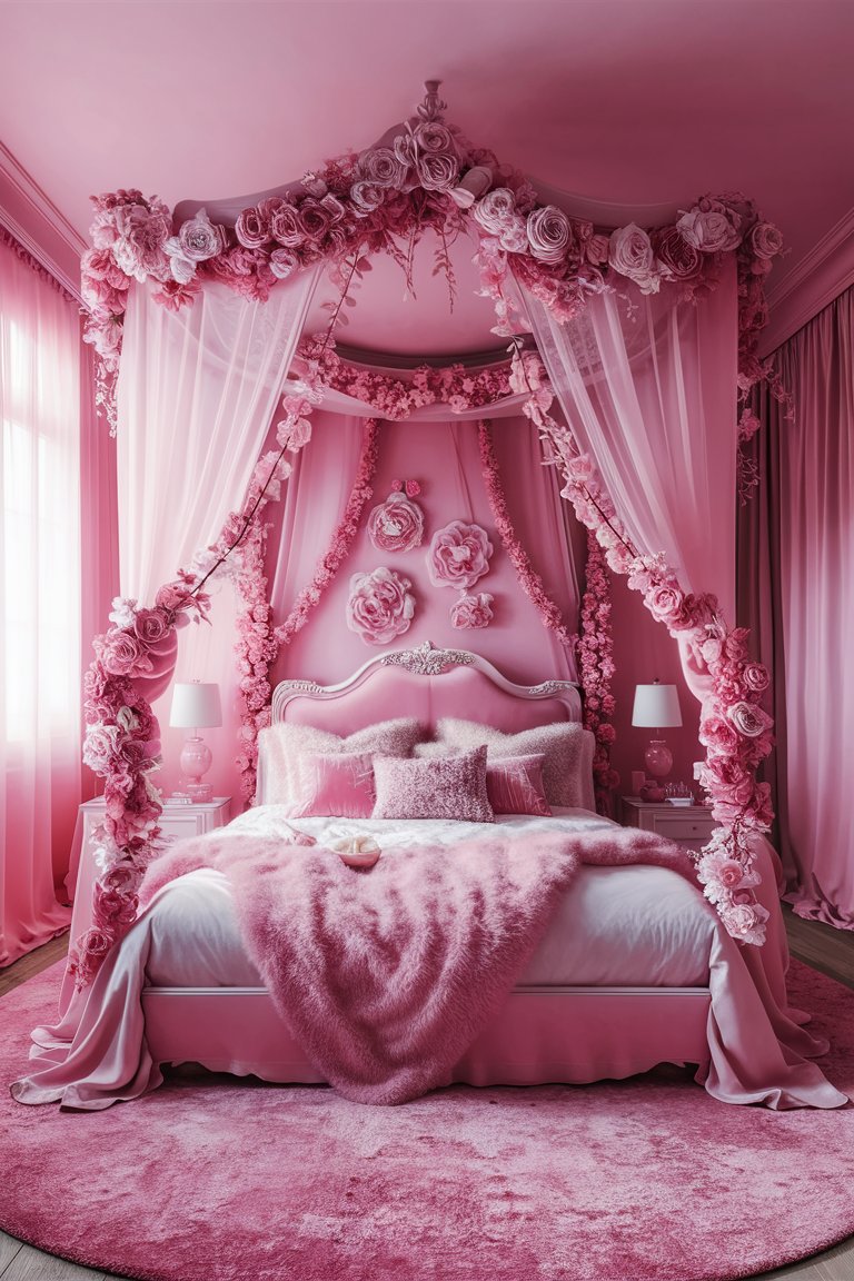 50+ Stunning Pink Bedroom Ideas for a Stylish and Cozy Space - Opps ...